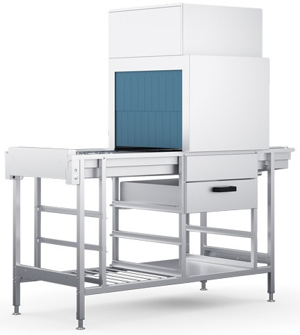 Droogtunnel WD-T60 L-R vrijstaand - Beuk Horeca