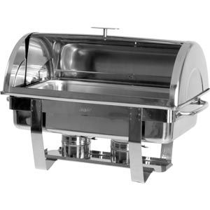 Saro Chafing dish, roldeksel, DENNIS - Beuk Horeca