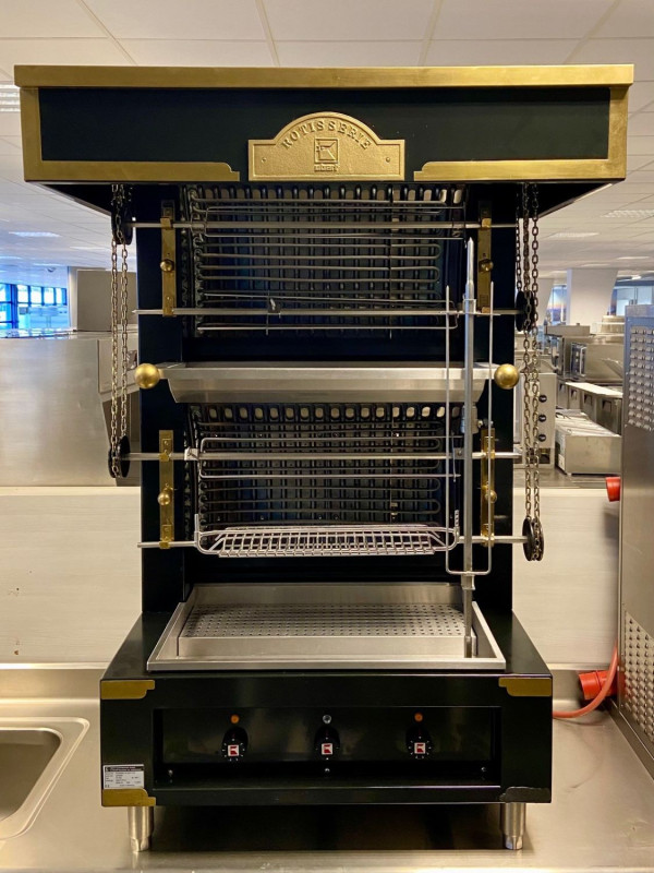 Ubert FF24E Elektrische kippengrill - Beuk Horeca